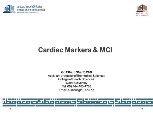 Unit 5: Cardiac Markers & MCI | PDF | Heart and Cardiovascular Diseases ...