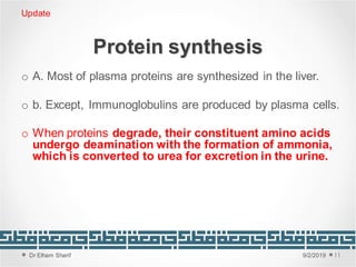 Unit 2: Proteins, abnormalities and methods of proteins investigation | PDF
