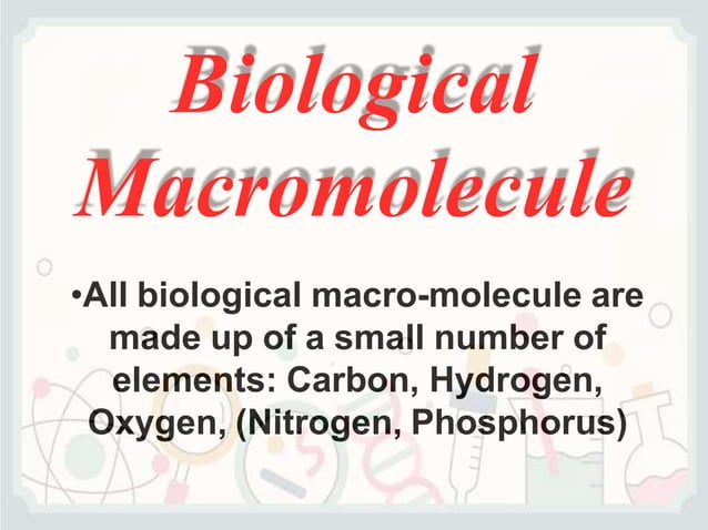 PHYSICAL SCIENCE BIOLOGICAL MACROMOLECULES.pptx