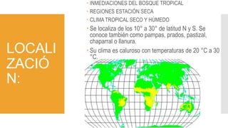Bioma de sabana | PPTX