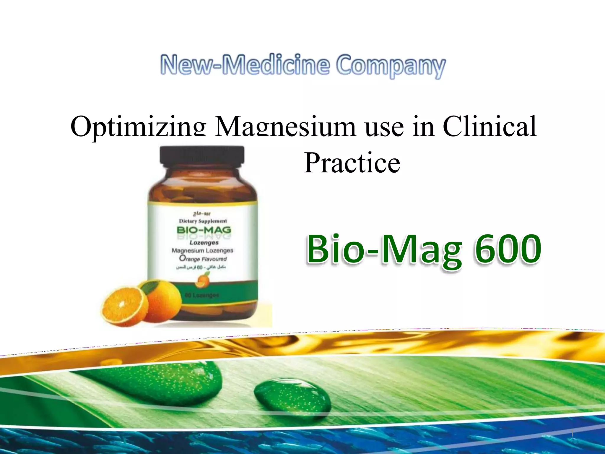 Bio mag new medicine .pptx