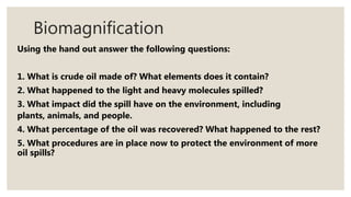 Biomagnification | PPTX