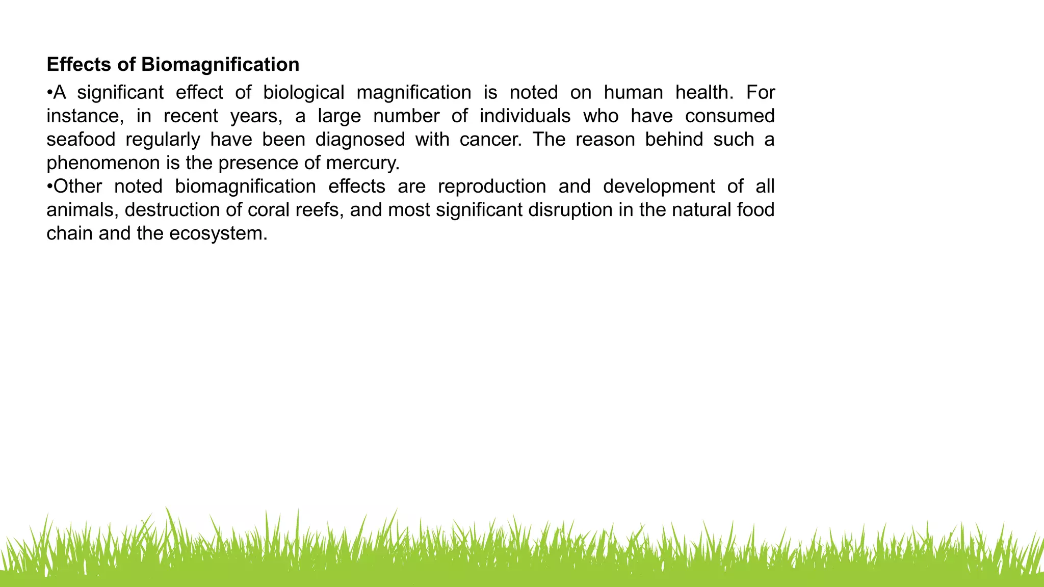 Biomagnification | PPTX