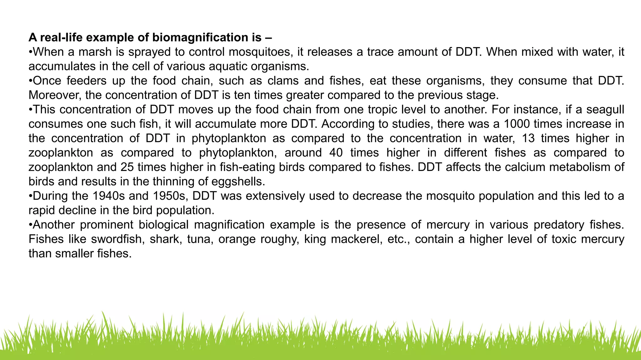 Biomagnification | PPTX