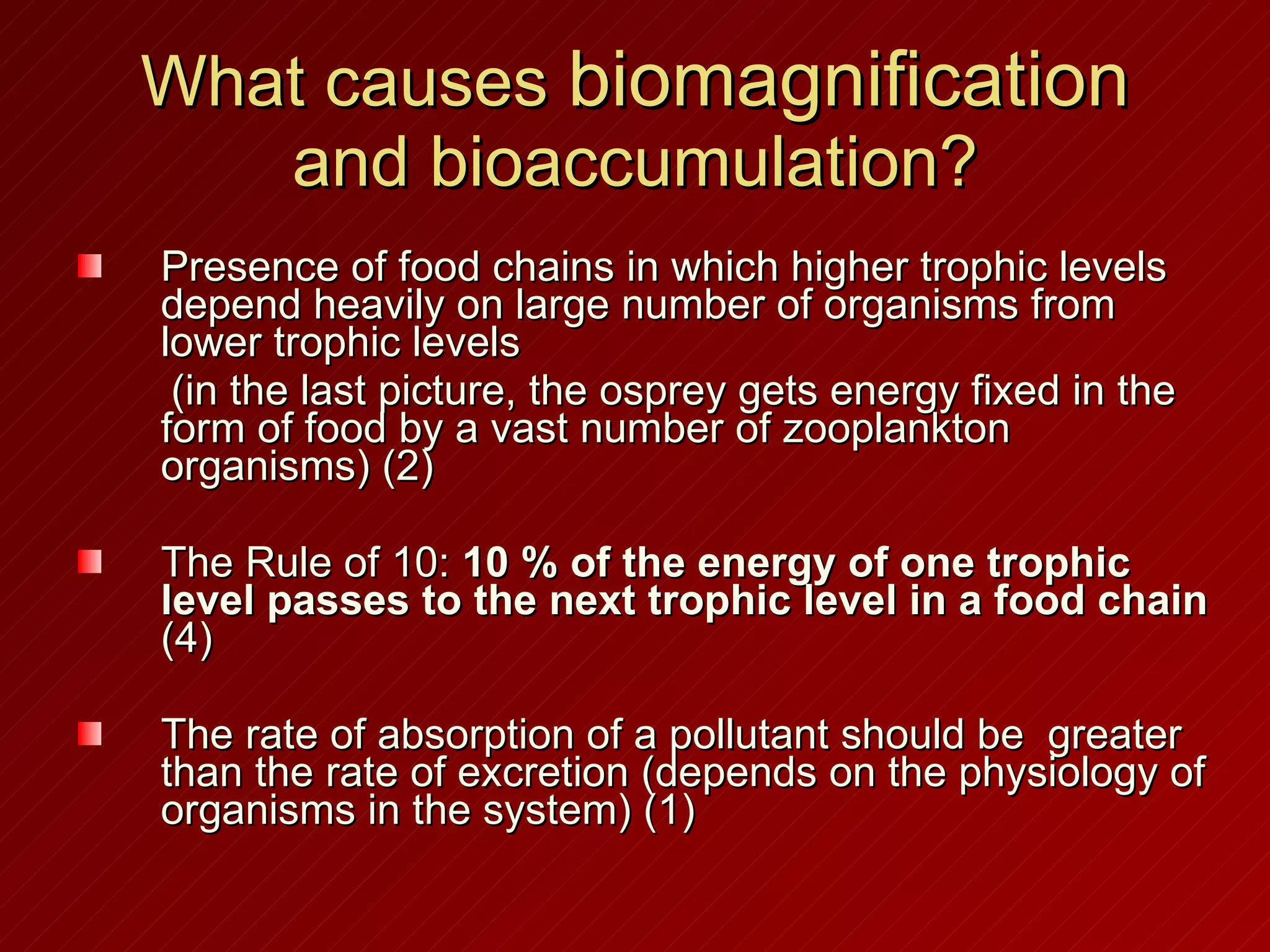 Biomagnification 10-2 | PPT