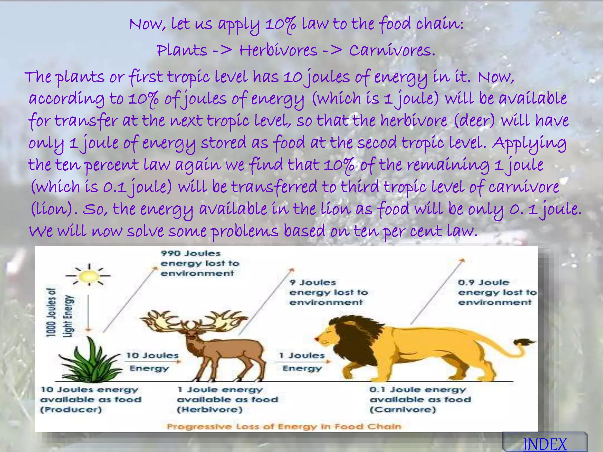 Biomagnification and 10% law | PPTX