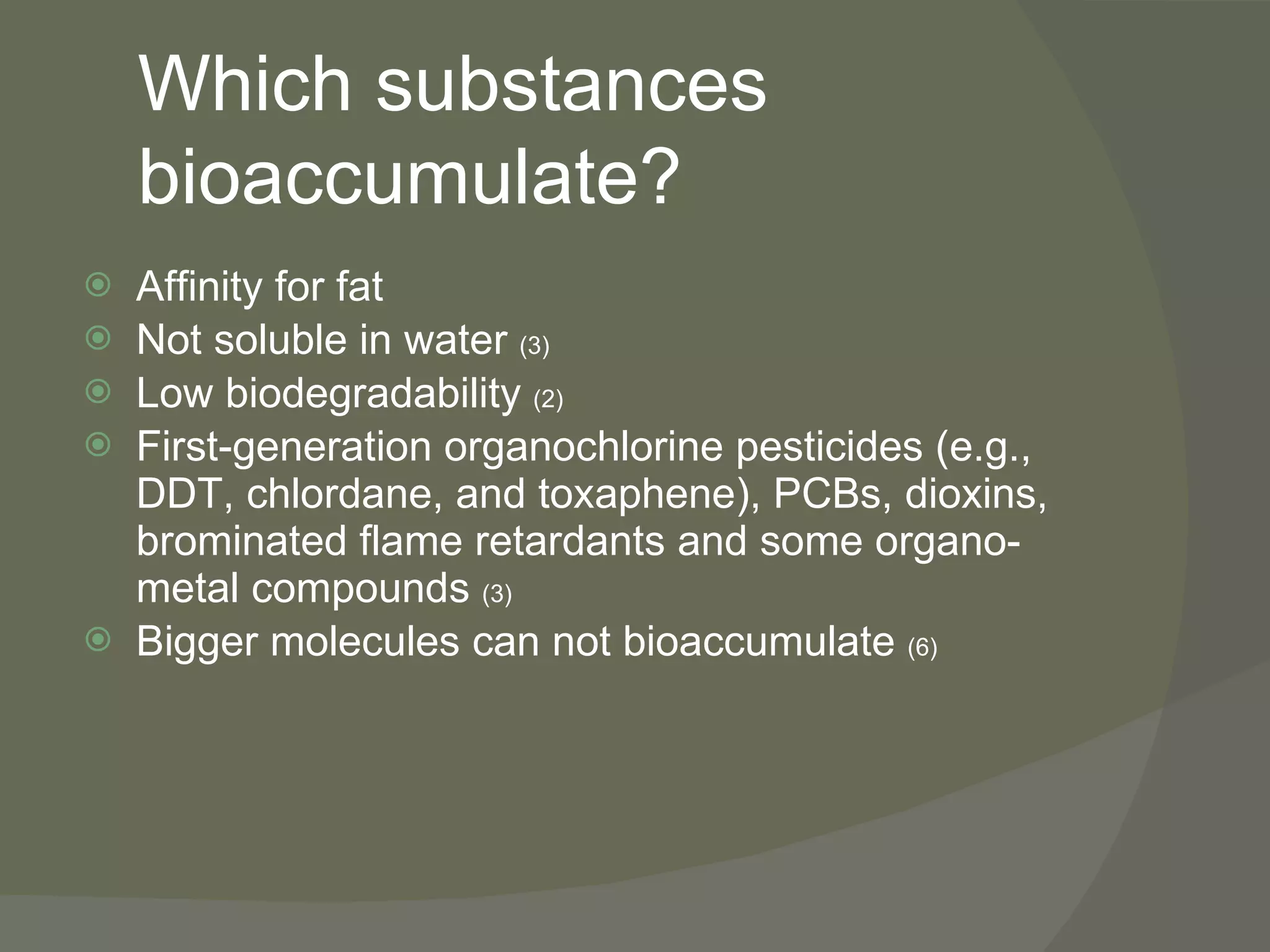 Biomagnification & bioaccumulation_2 | PPT | Chemistry | Science