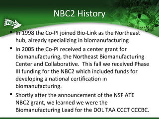 Biomanufacturing hub s. wallman ccp 13 | PPT