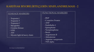 Kedi ve köpeklerde Kardiyak Biomarkerlar | PDF
