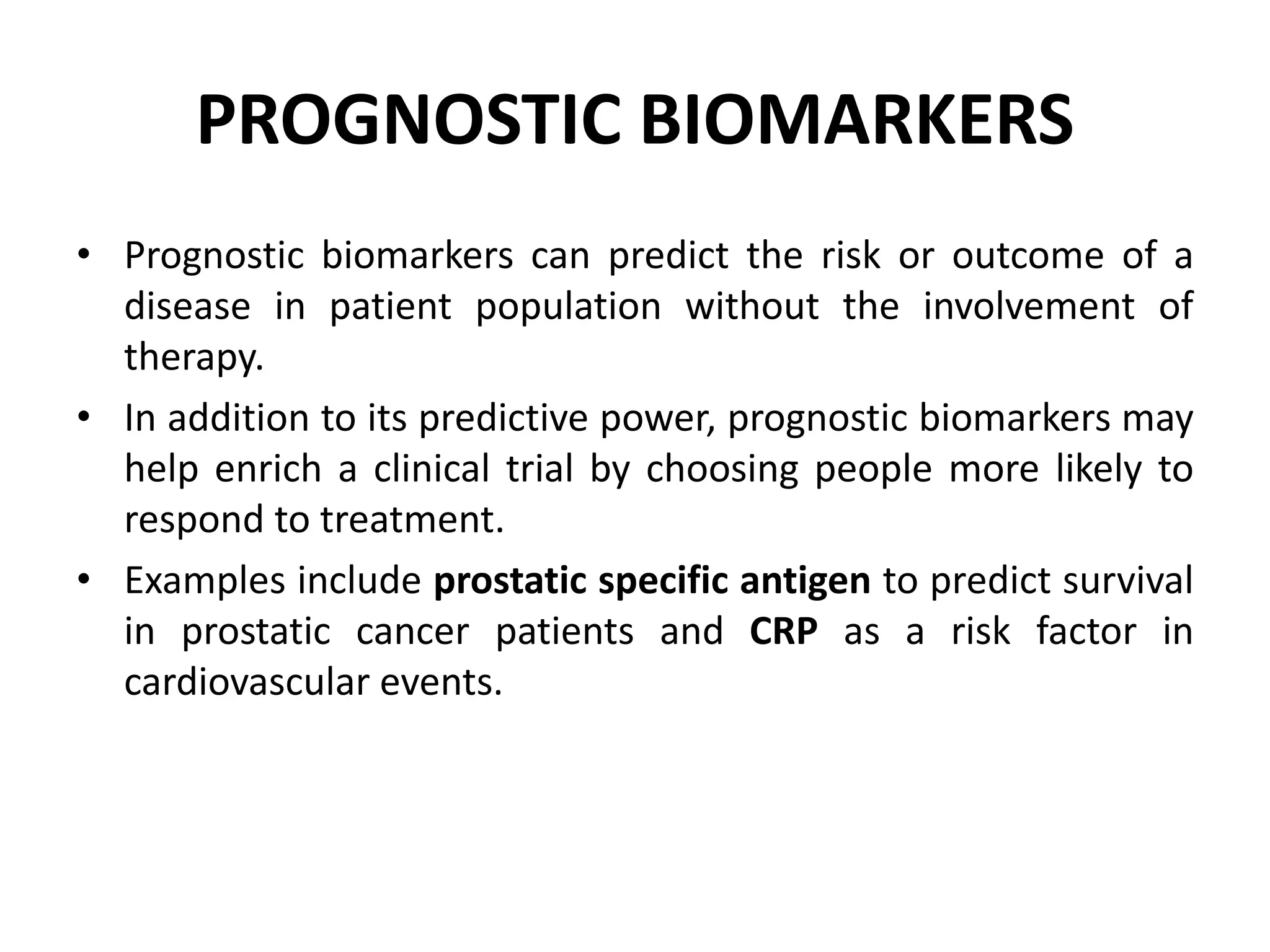 Biomarkers | PPTX