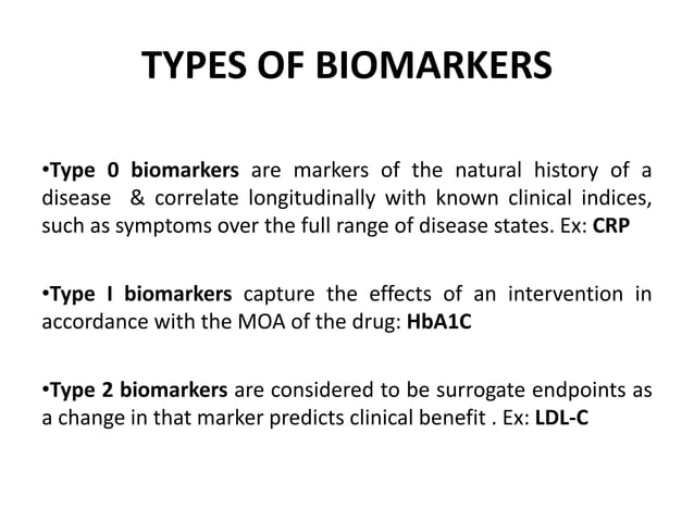 Biomarkers | PPTX