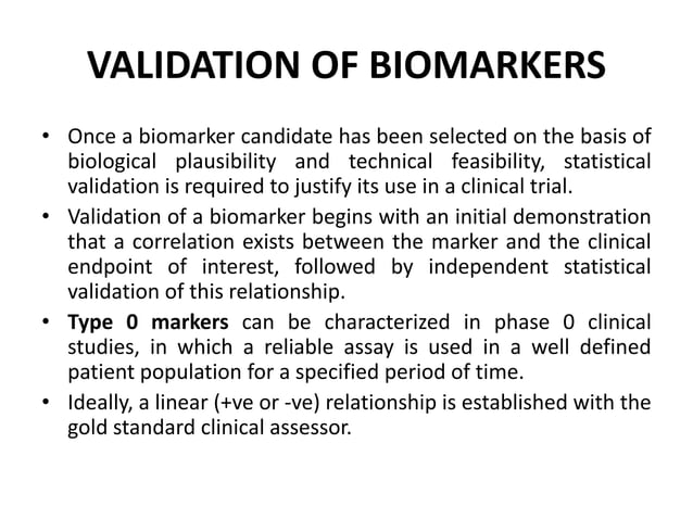 Biomarkers | PPTX