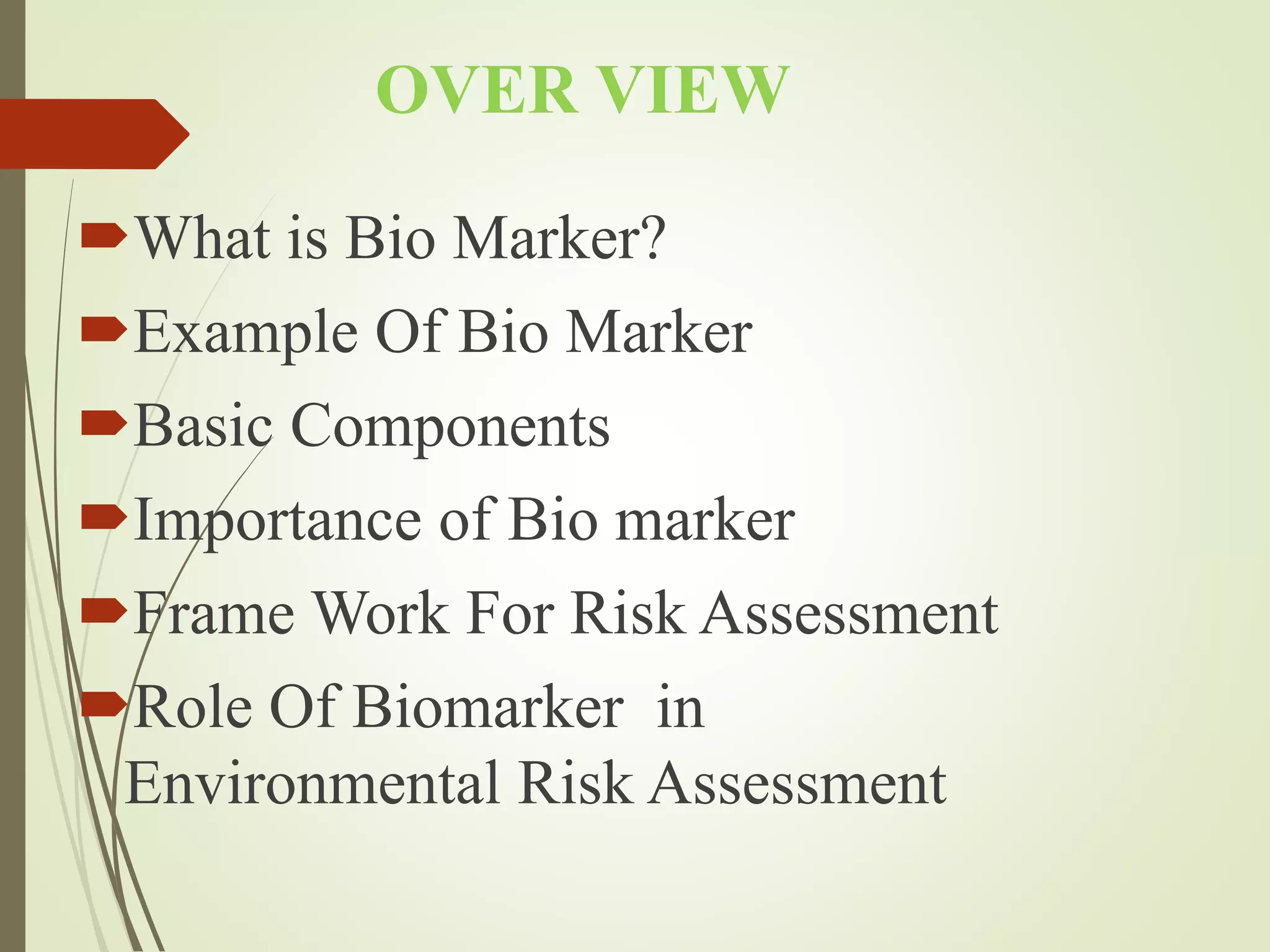 Biomarkers | PPTX