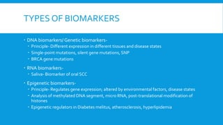 Biomarkers and their role in drug discovery and development | PPTX