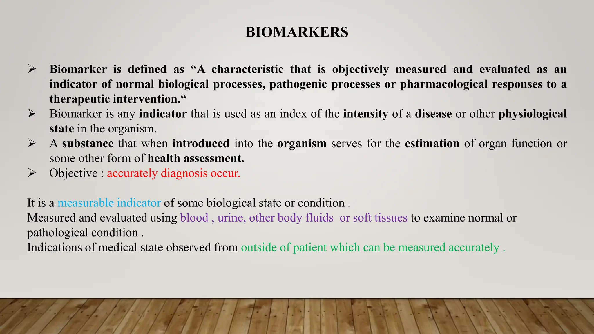 Biomarkers-Defn,Characteristics, Classificatn .pptx