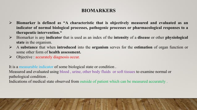 Biomarkers-Defn,Characteristics, Classificatn .pptx