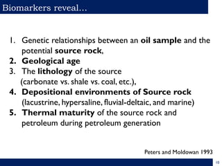 Biomarkers in Petroleum Exploration | PDF