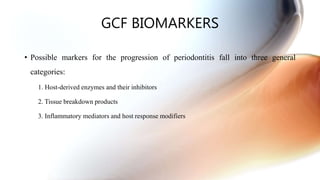 Biomarkers of Periodontal Diseases | PPTX
