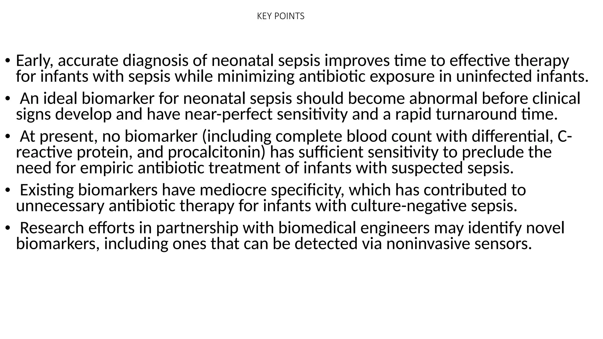 Biomarkers for the Dx of Neonatal Sepsis.pptx