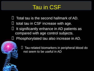 Biomarkers in alzheimers | PDF