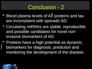 Biomarkers in alzheimers | PDF