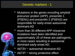 Biomarkers in alzheimers | PDF
