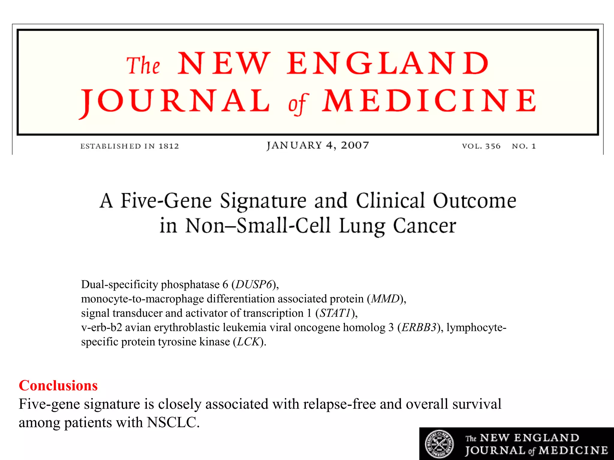Biomarkers in cancer | PPTX