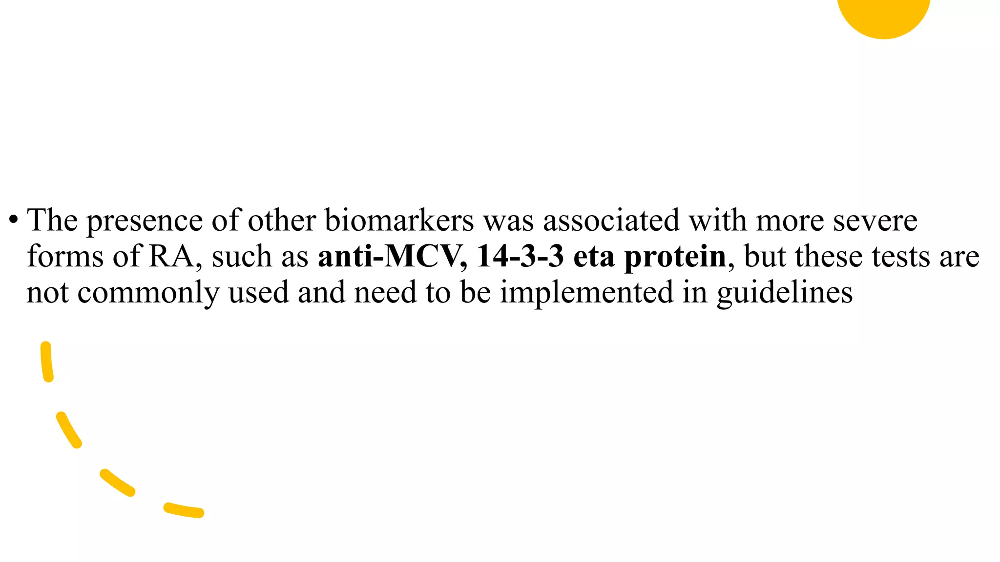 biomarkers in rheumatoid .pptx
