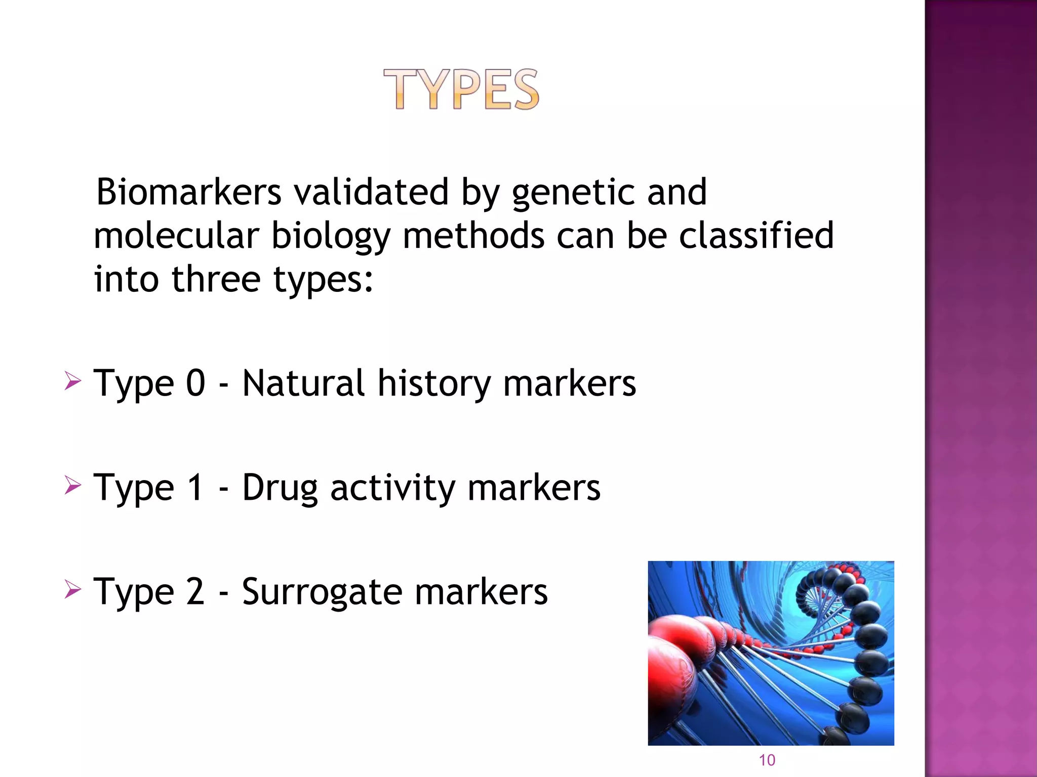Biomarkers – in Toxicology and Clinical Research | PPT