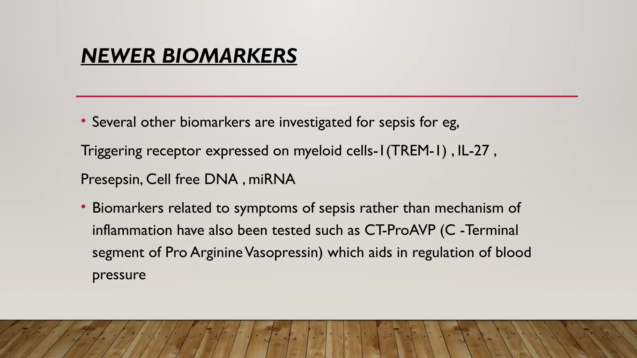 BIOMARKERS OF SEPSIS and its management.pptx