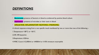 BIOMARKERS OF SEPSIS and its management.pptx