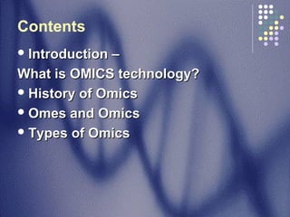 Biomarkers omics 1 | PPT