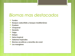 Biomas | PPT