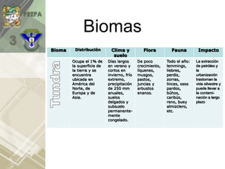 Biomas en nuestro entorno | PPT