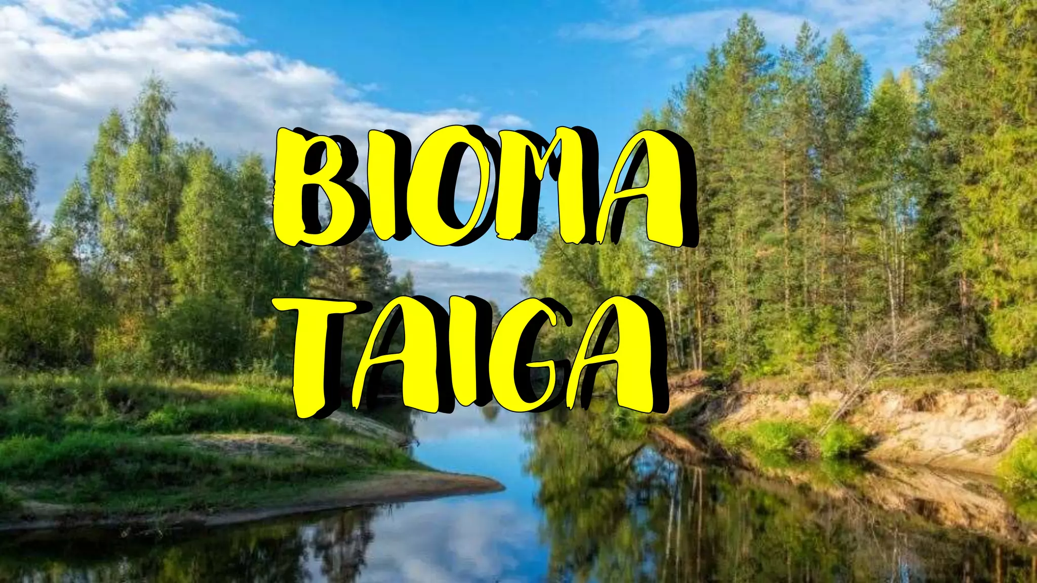 Bioma (sabana, taiga, tundra)1 | PPT