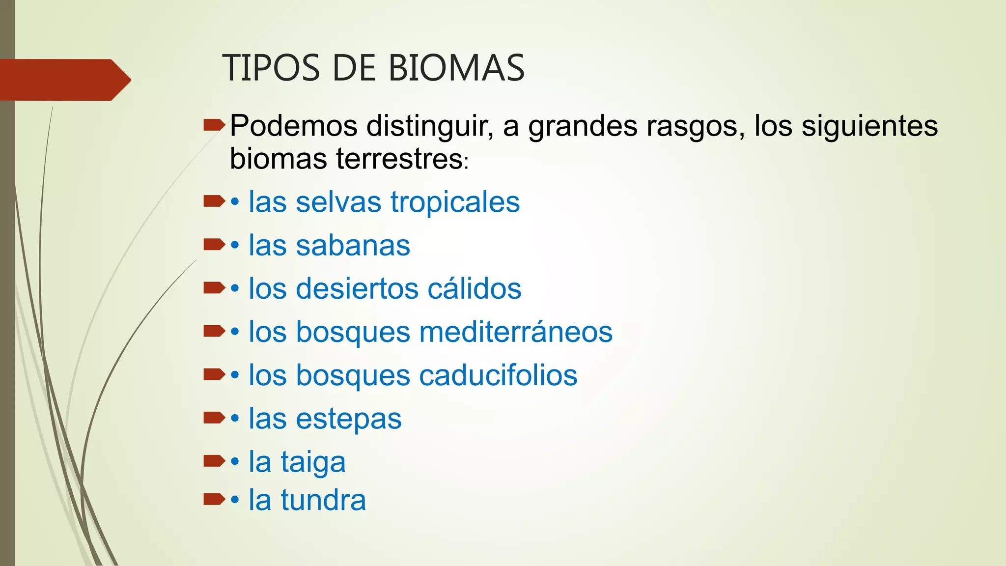Biomas del mundo | PPTX