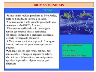Biomas mundiais | PPT