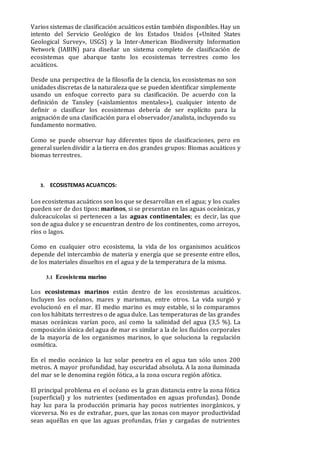 Biomas mundiales terrestres y acuaticos 1 | DOCX