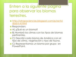 Biomas relieves america | PDF