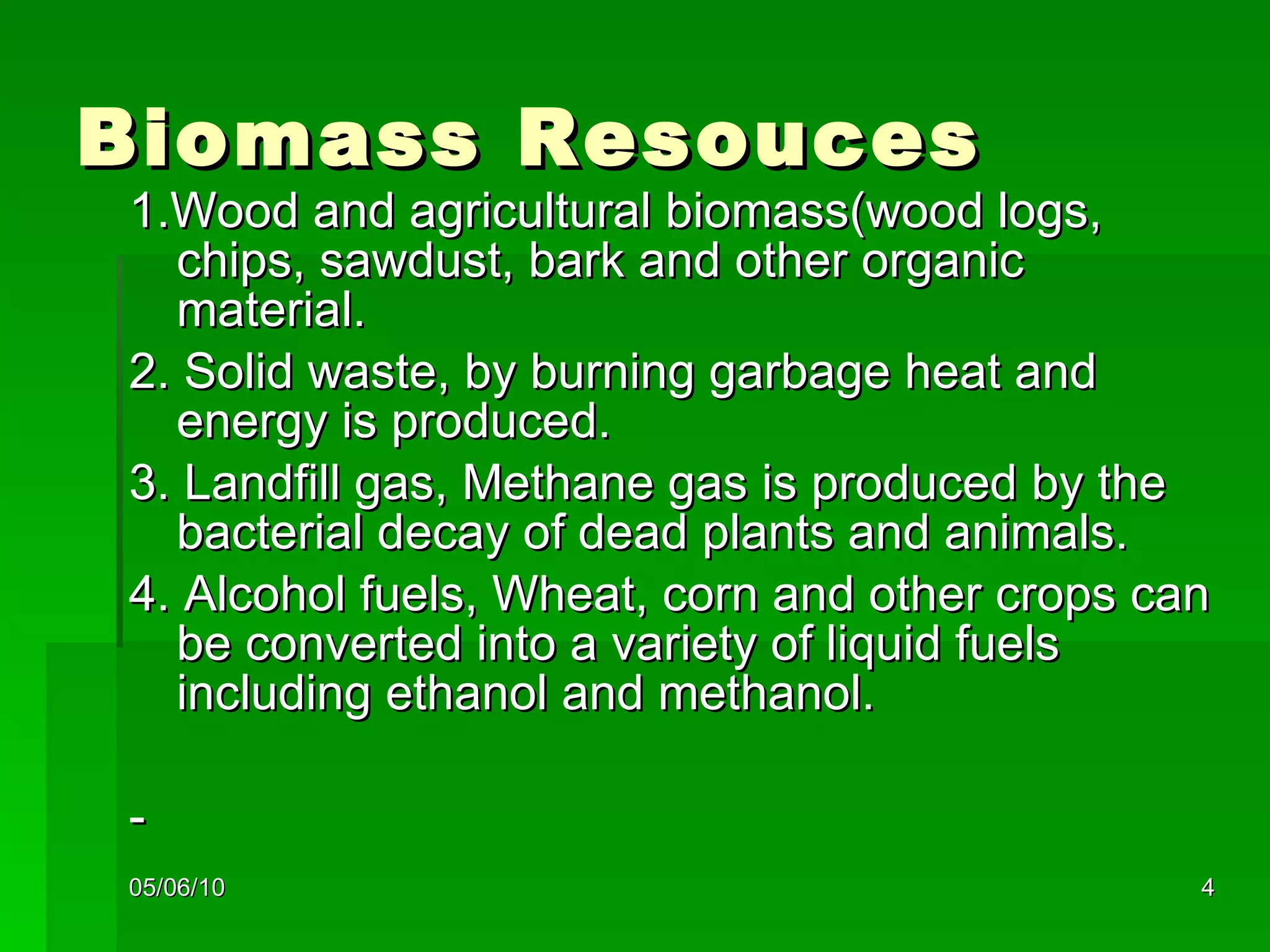 Biomass | PPT