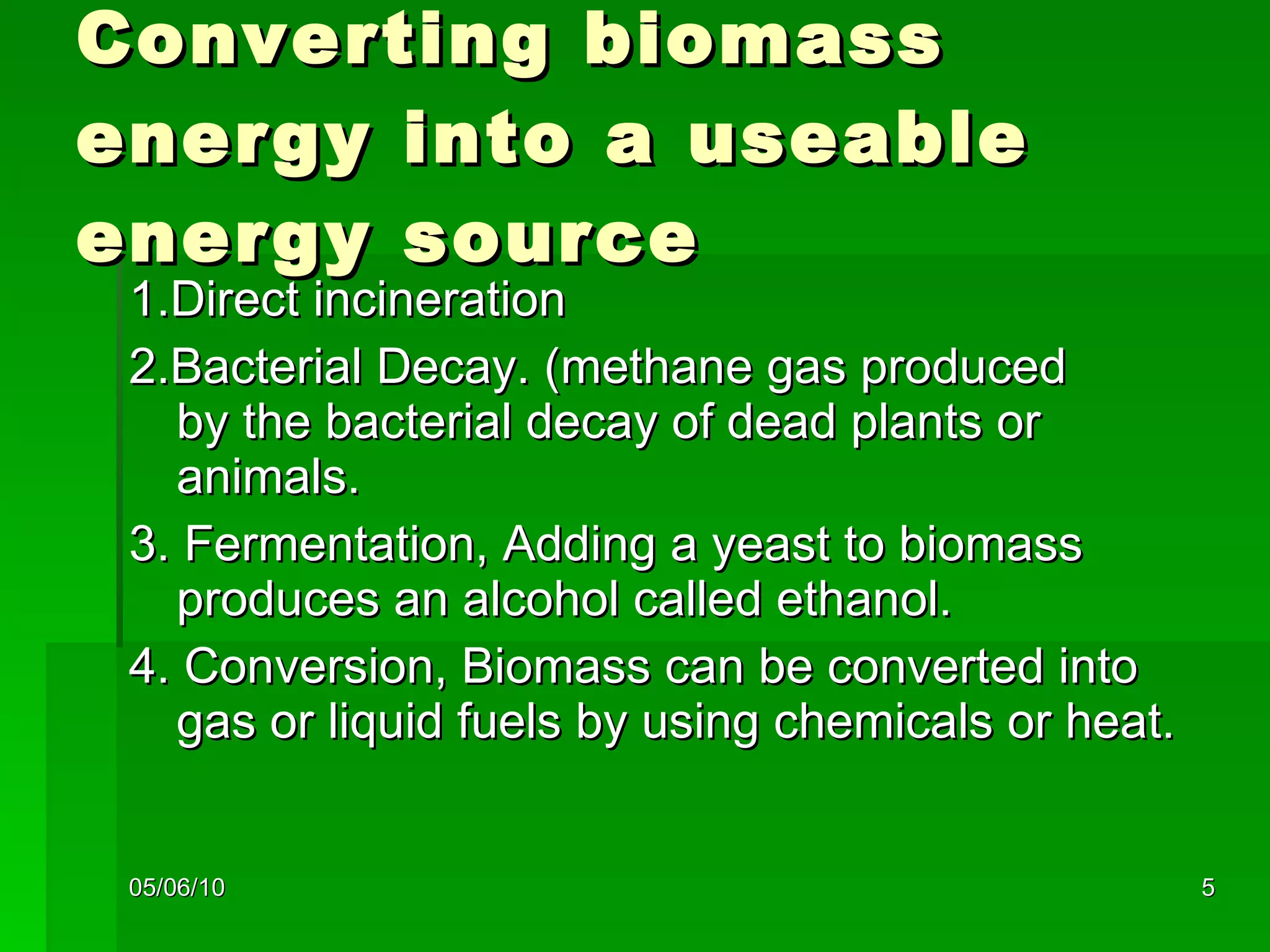Biomass | PPT