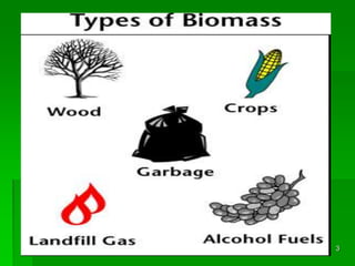 introduction of biomass and source of biomass | PPT