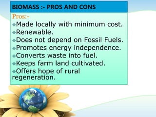 Biomass:- slide for presentatio in a detail way | PPTX | Chemistry ...