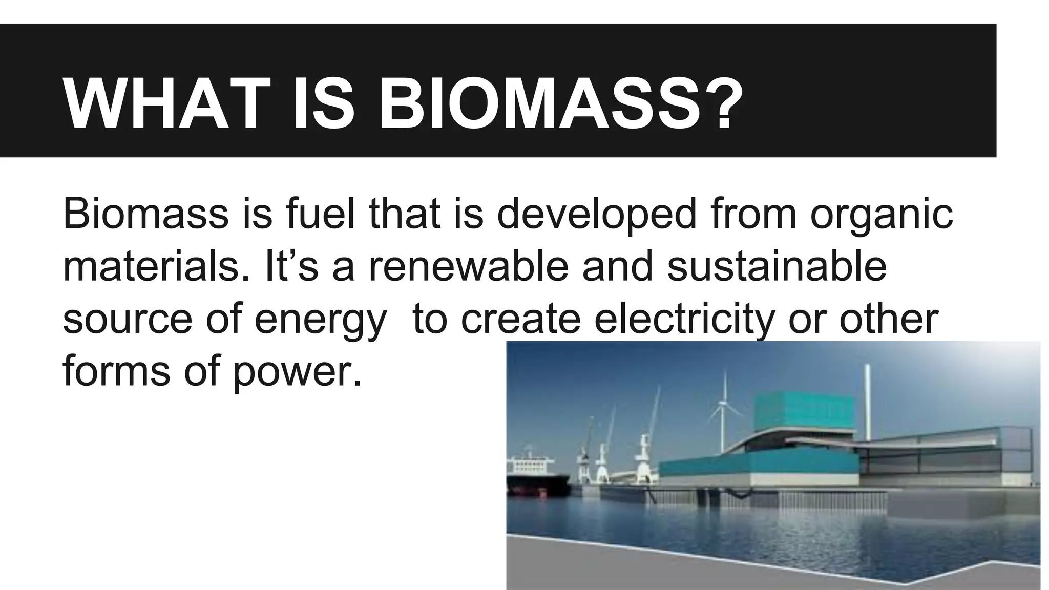 Biomass power plants | PPT