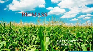 Biomass | PPT