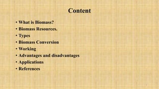 Biomass | PPTX