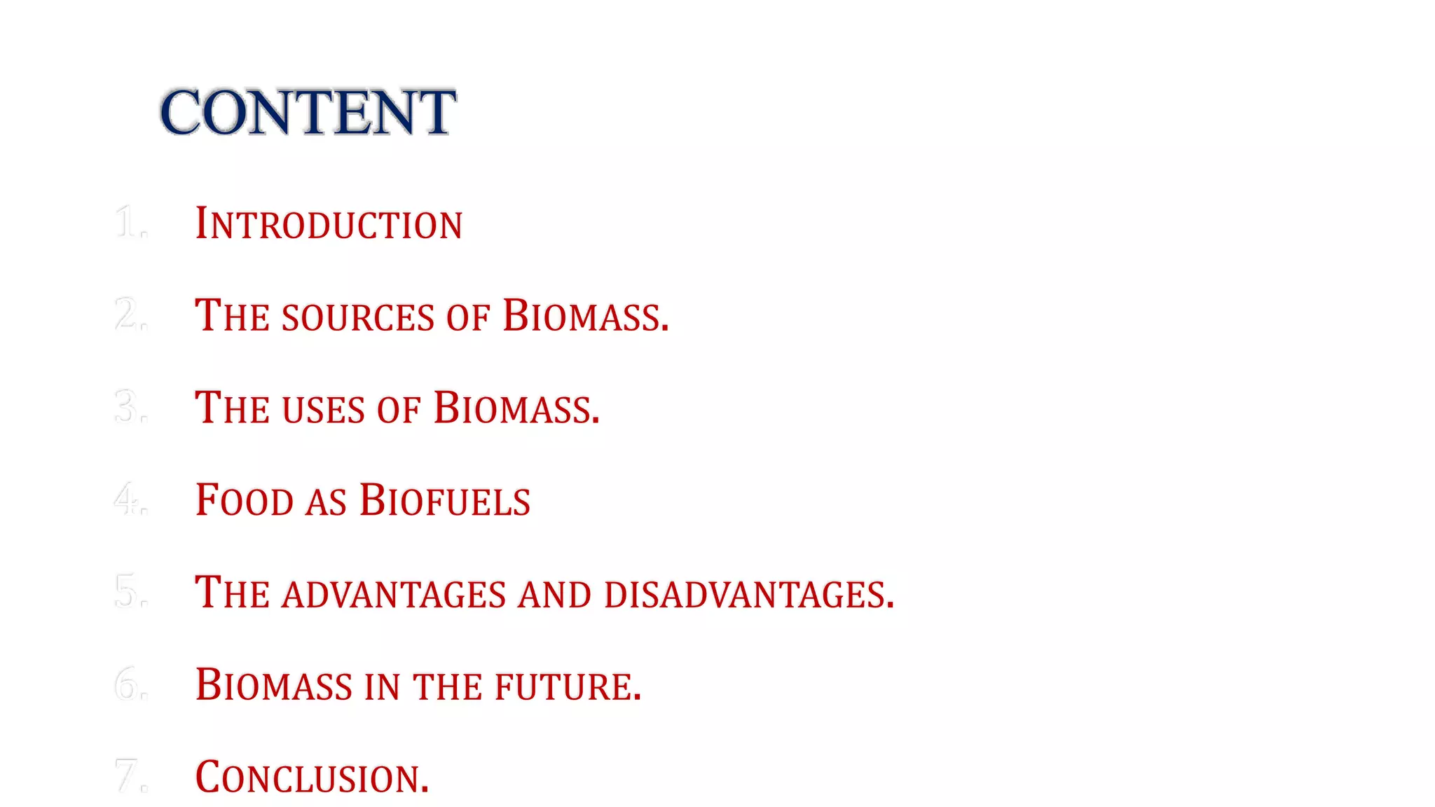 Biomass | PPTX | Chemistry | Science