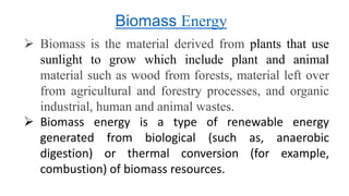 Biomass.pptx | Food & Drink