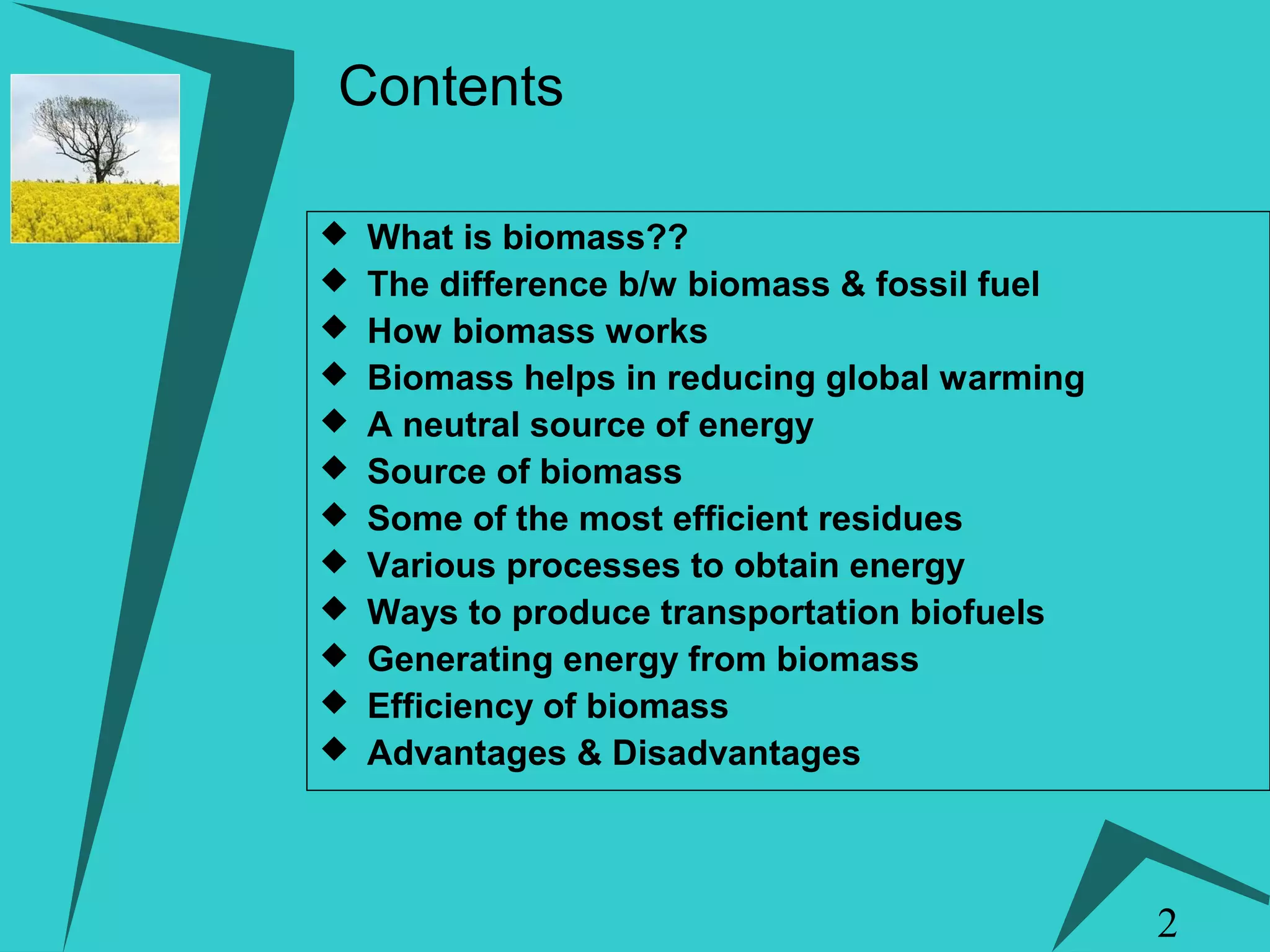 Biomass By Akash Kewal | PPT