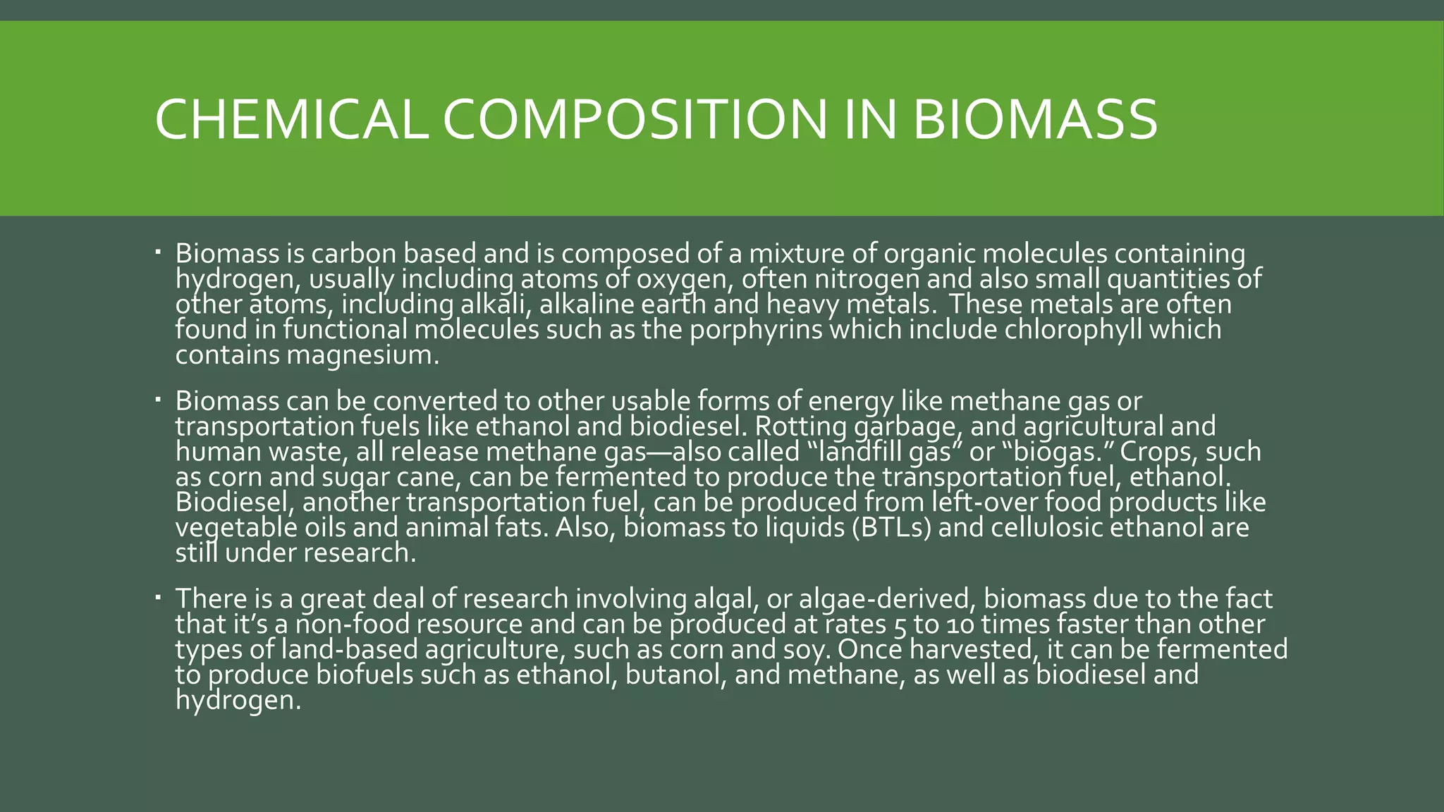Biomass energy | PPTX